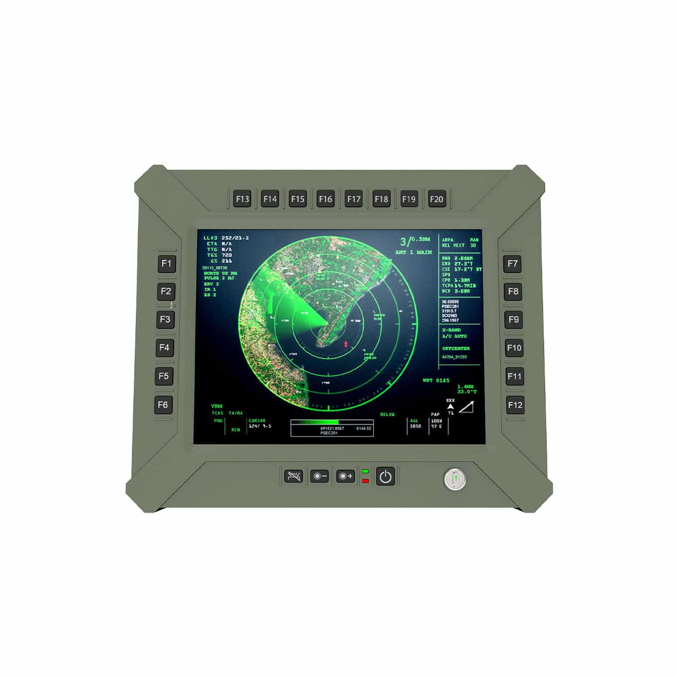 Blue Line Defense Panel Computer DPPC-2000 | Blue Line A/S