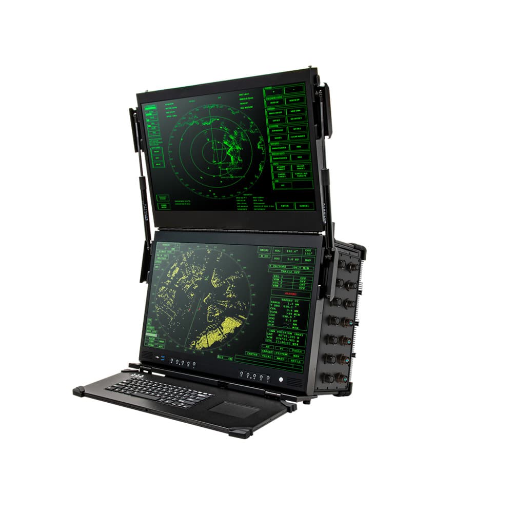 Blue Line Dual Display Portable Server DDPS-3000 | Blue Line A/S