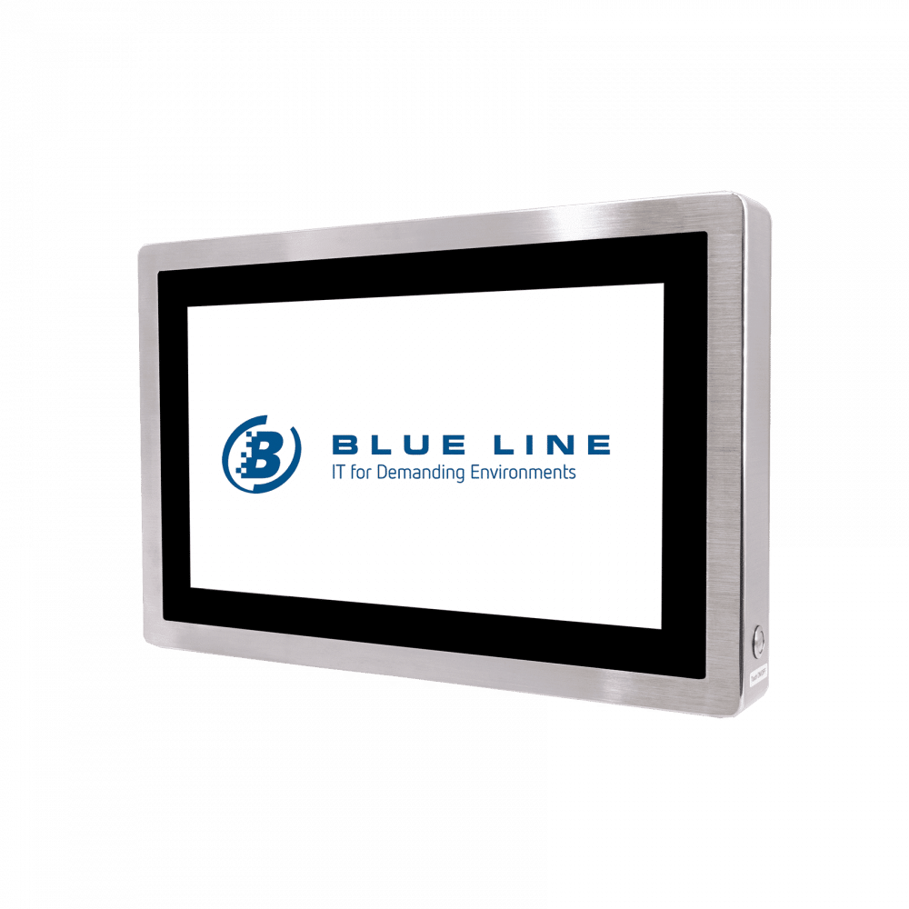 Robust IP69K Waterproof HMI Monitor | Blue Line
