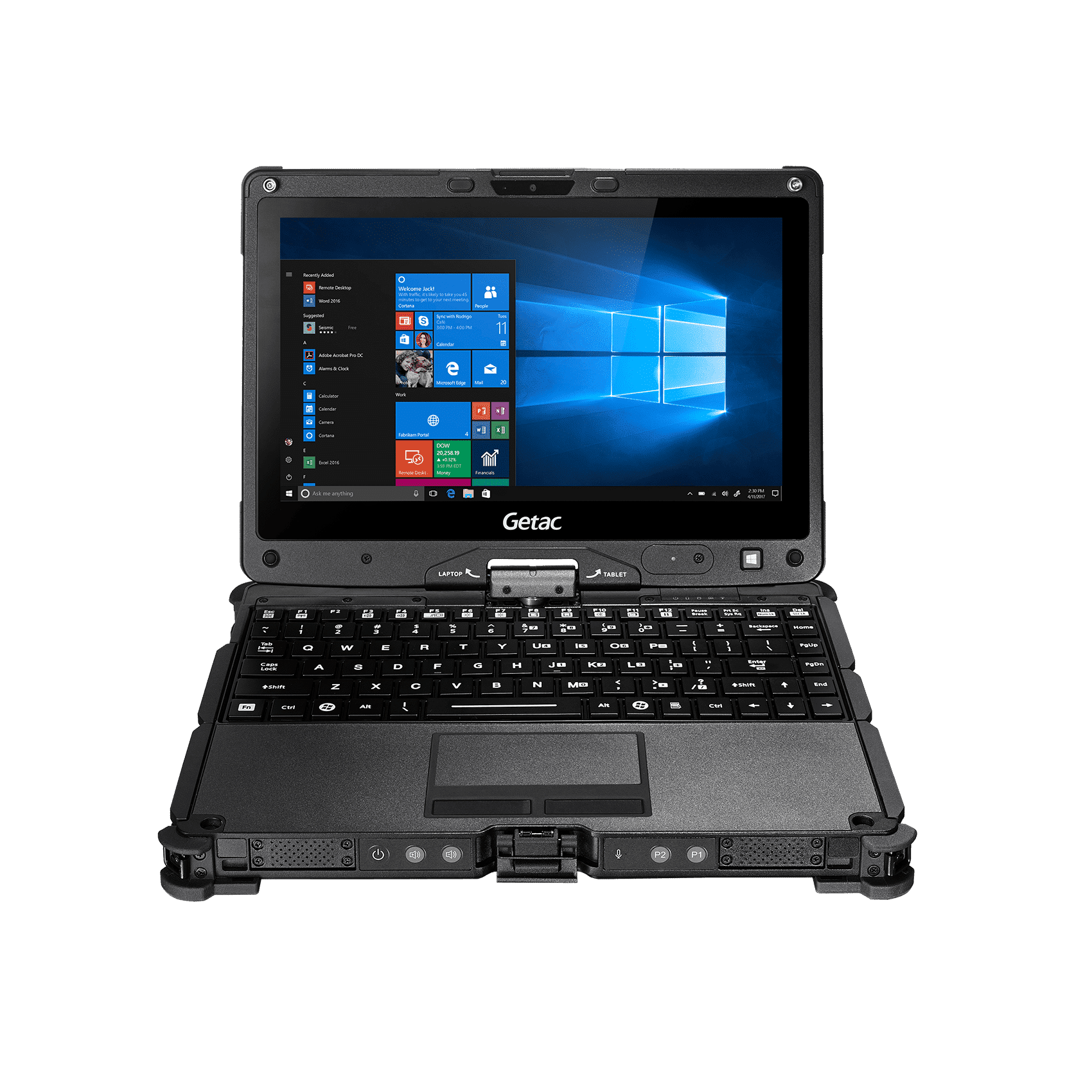 Getac V110 Rugged Convertible - Blue Line A/S