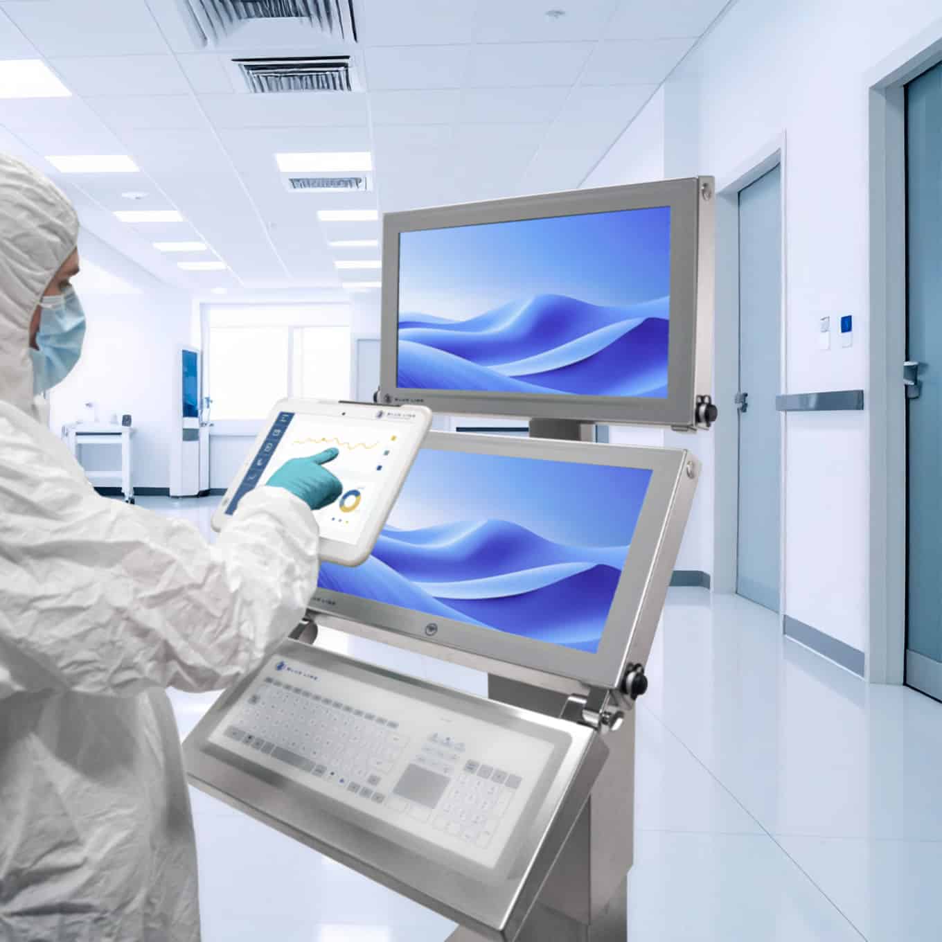 Cutting-edge Cleanroom HMIs Built for Fixed 24/7 Setup Reliability